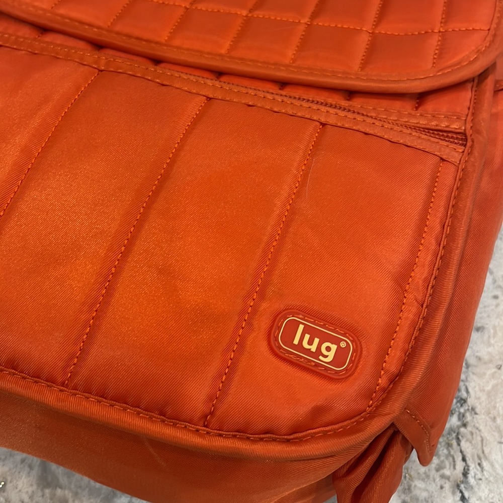Lug Sunset Orange Moped Messenger Bag - Gem